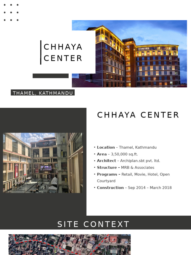 Chhaya Center Case Study - 2 | PDF | Kathmandu | Elevator