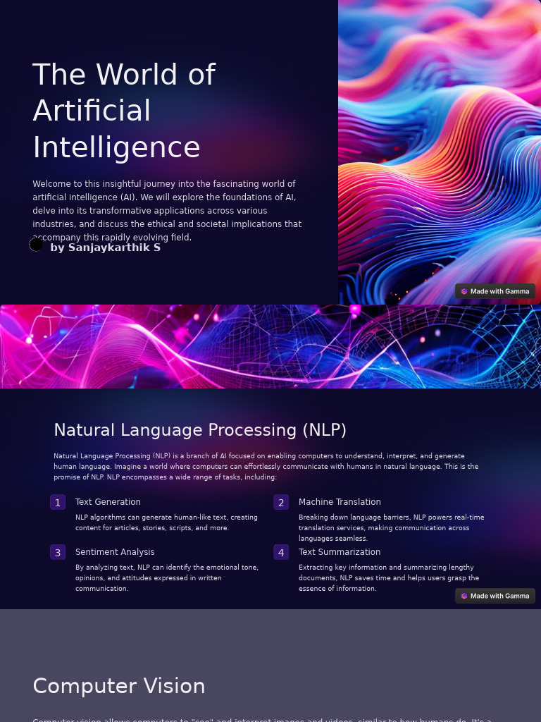 The World of Artificial Intelligence | PDF | Artificial Intelligence ...