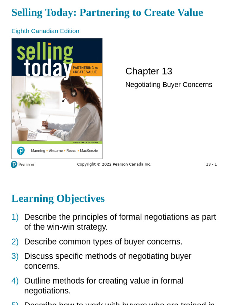 M13 Mann4912 8 PPT C13 | PDF | Sales | Negotiation