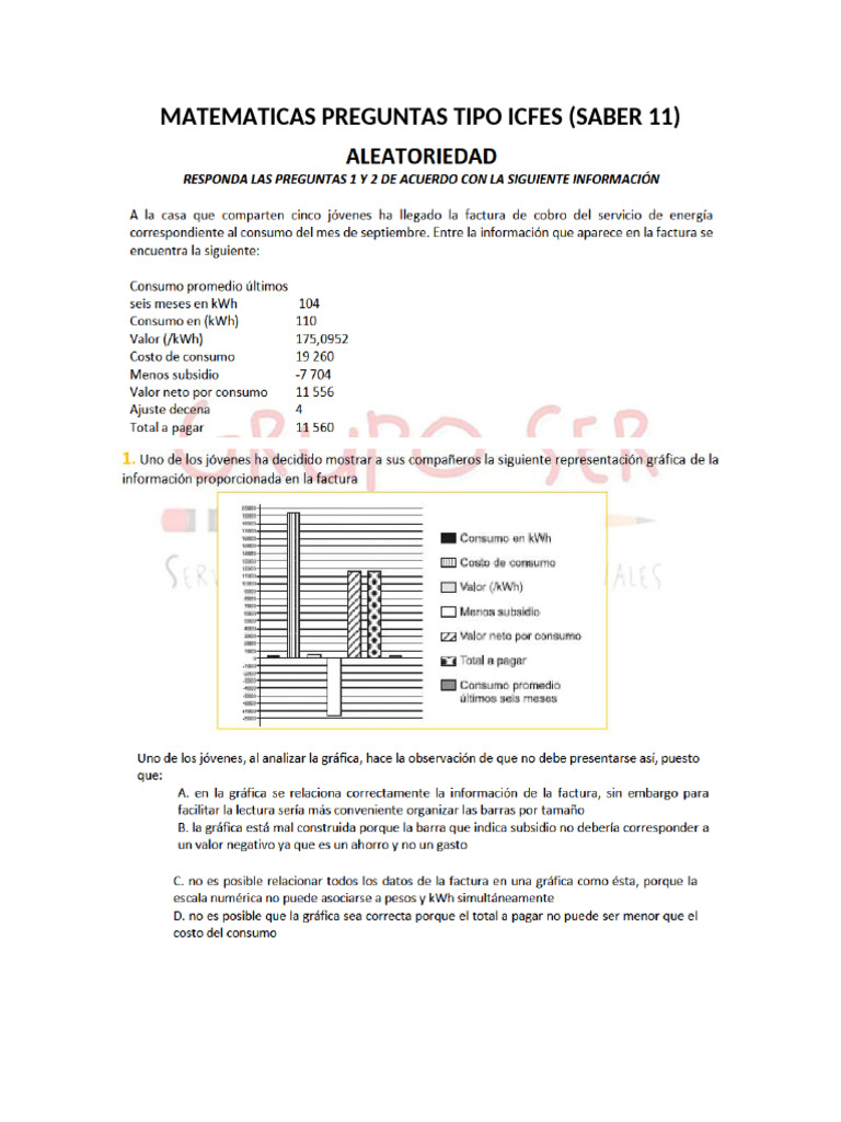 Preguntas Tipo Icfes Feb 3-2025 | PDF