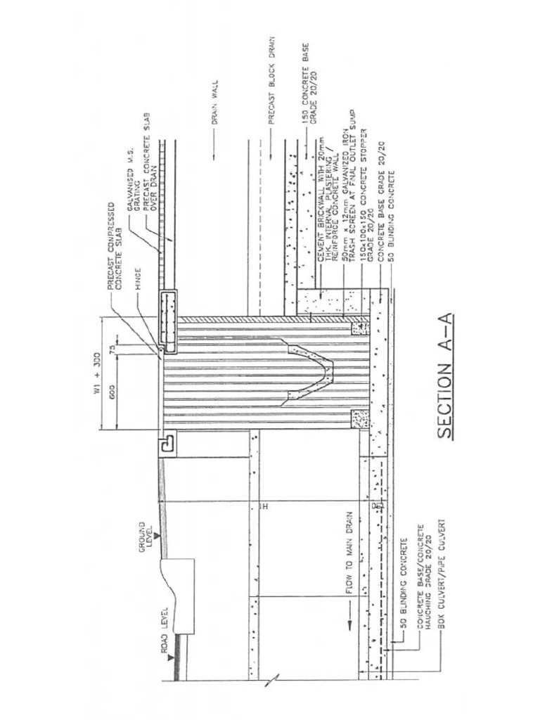 SUMP CROSS SECTION | PDF