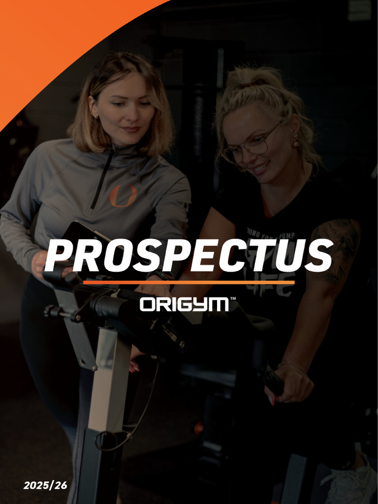 OriGym: Leading Fitness Course Provider | PDF | Personal Trainer ...