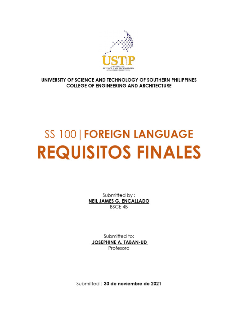 Encallado Neil James G. Bsce 4b Final Requirement Compilation | PDF | Caperucita Roja