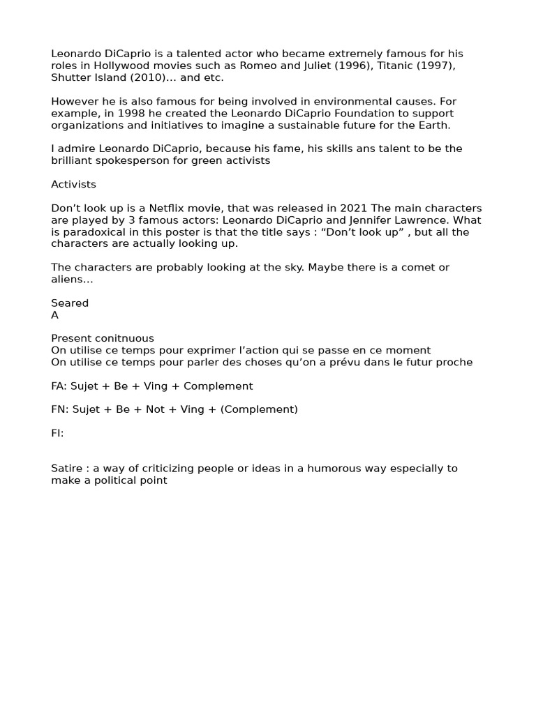 Saving The Planet | PDF