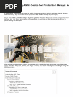 Appendix 2 ANSI/IEC Relay Symbols | PDF | Relay | Power (Physics)
