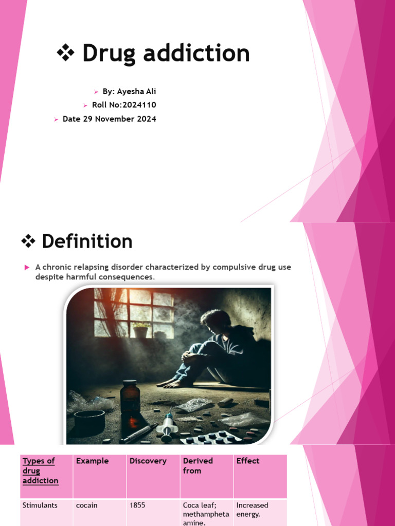 Drug Addiction | PDF