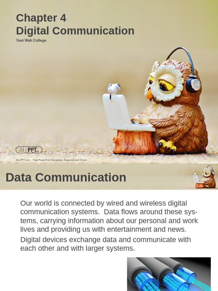 Chapter 4 - Digital Communication_new | PDF | Wi Fi | Wireless