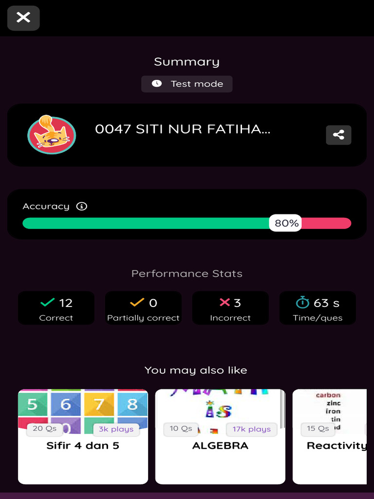 Summary - Quizizz | PDF