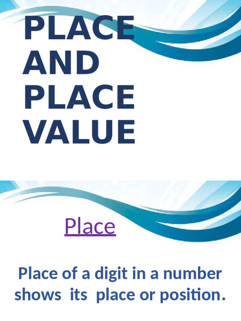 Understanding Place Value Basics | PDF