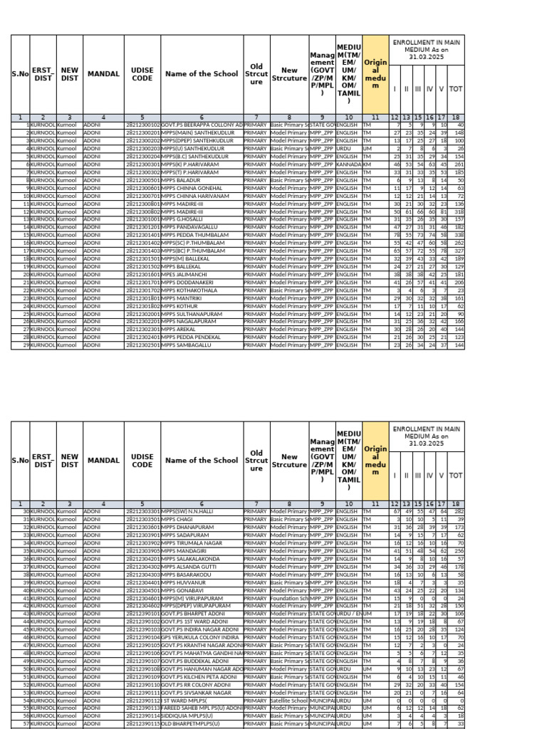 CSE - Format - 21 4 25 MEOS | PDF | Languages Of India