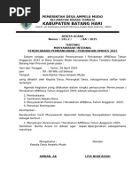 Dokumen RKP Desa Tahun 2025 | PDF | Pengelolaan Keuangan & Uang | Ilmu ...