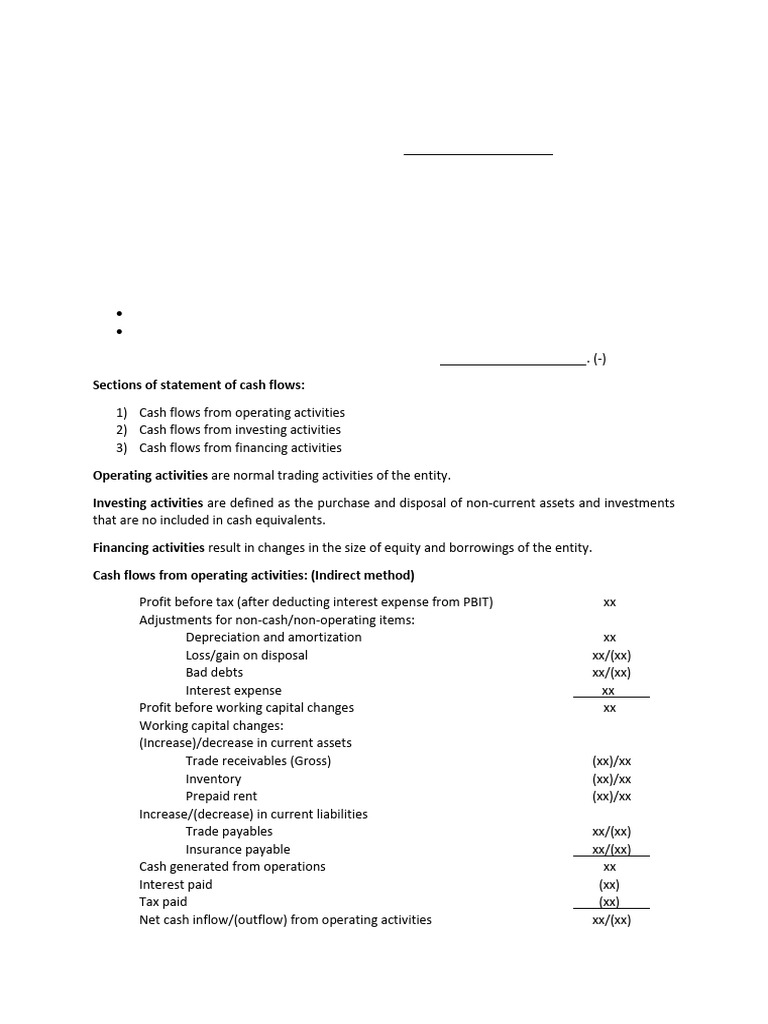 Understanding Cash Flow Statements | PDF | Cash Flow Statement | Expense