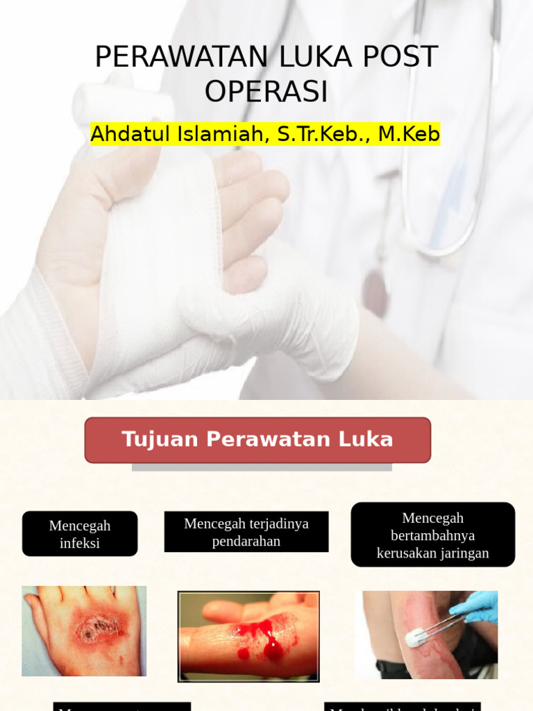 Perawatan Luka Post Operasi | PDF