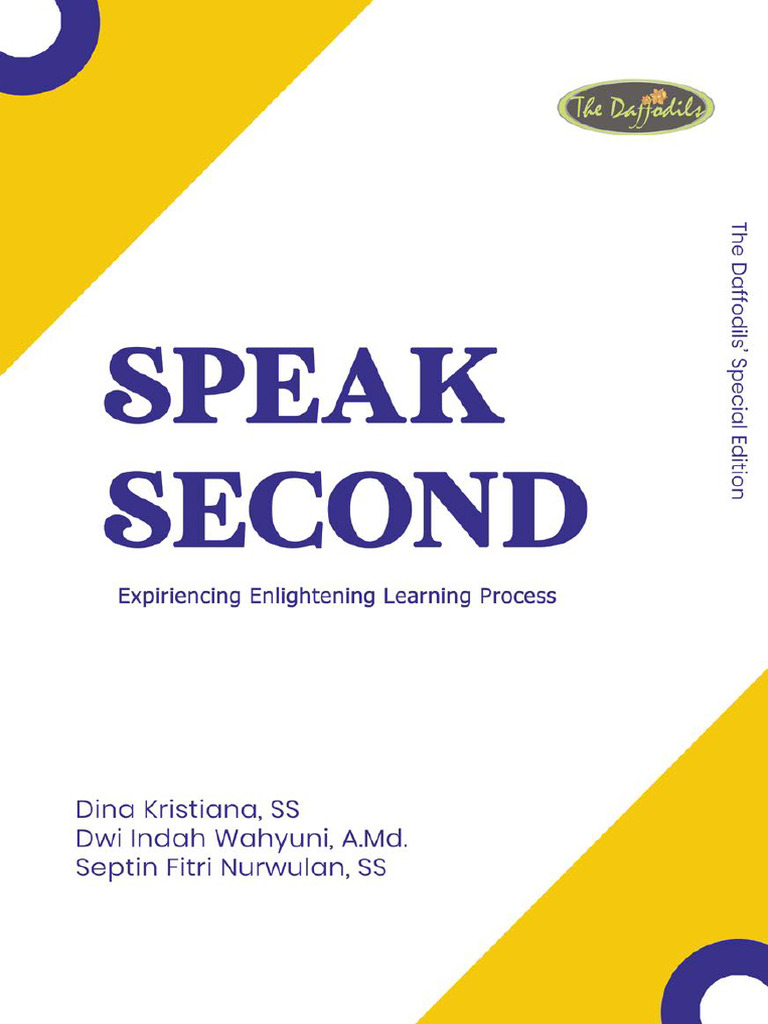 Speak Second | PDF