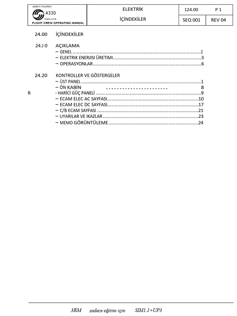 A330-Electrical tr | PDF