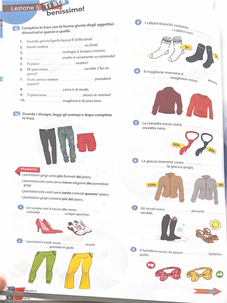 Cwiczenia Wloski | PDF