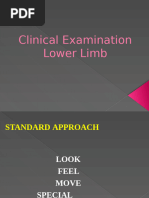 Comprehensive Knee Examination OSCE Guide | PDF | Knee ...