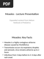 Measles Overview and Prevention Guide | PDF