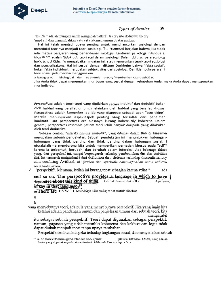TSM Sub Bab Types of Teory in Sociology and The Problem of Verification | PDF