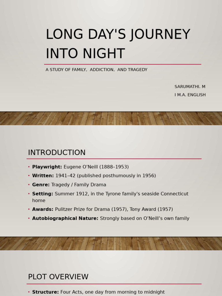 Long Day's Journey Into Night | PDF