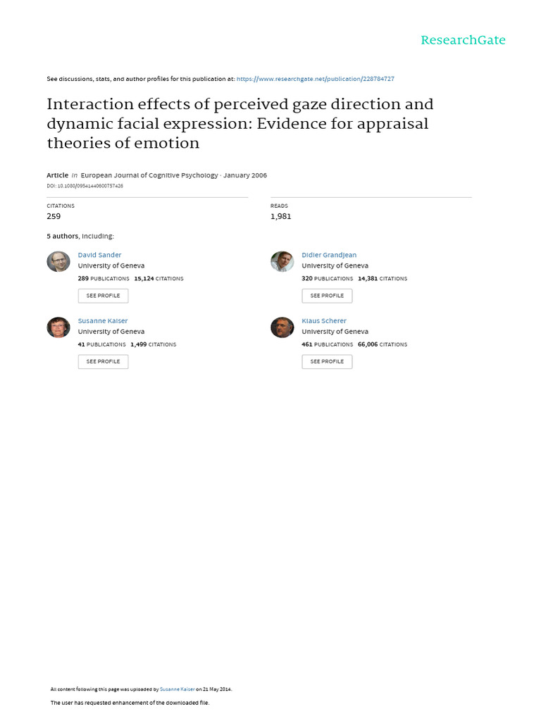Interaction_effects_of_perceived_gaze_direction_an | PDF | Emotions ...