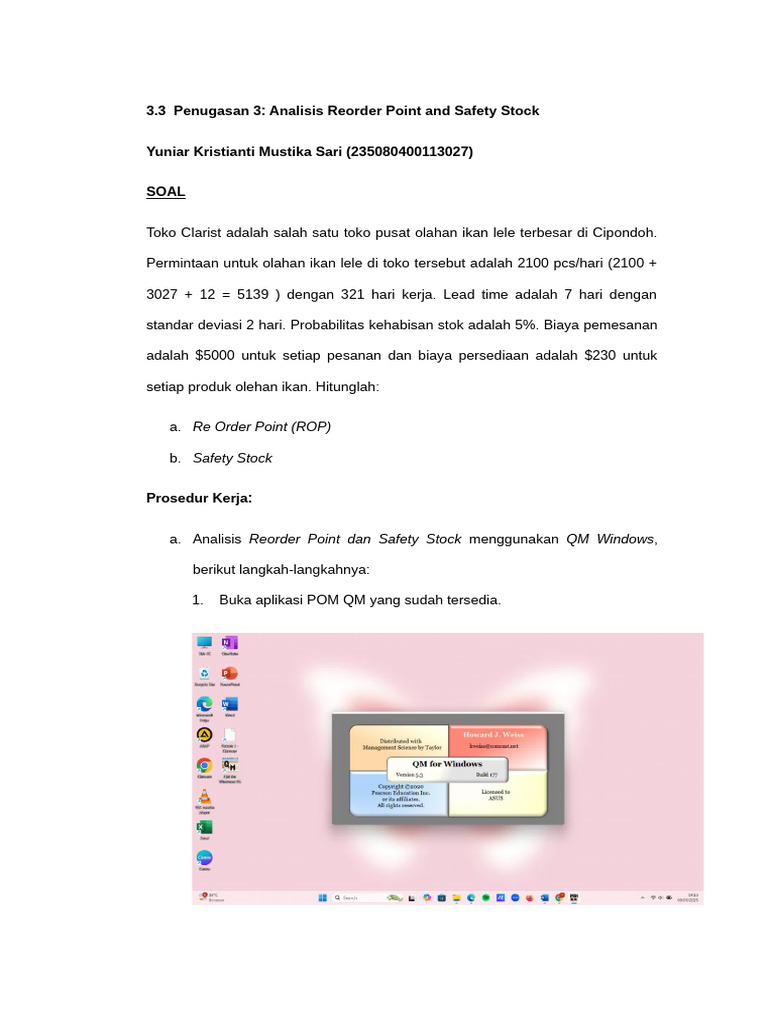 Format Tutorial - Praktikum Mip 2025 | PDF