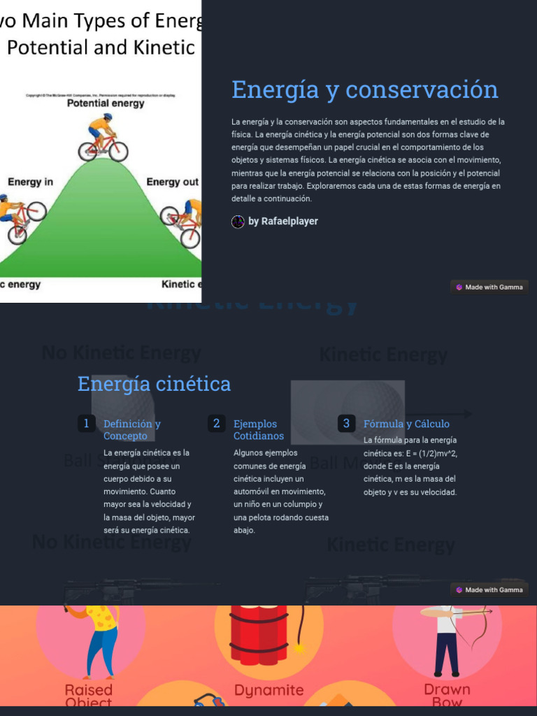 Energía y Conservación: by Rafaelplayer | PDF | Energía potencial ...