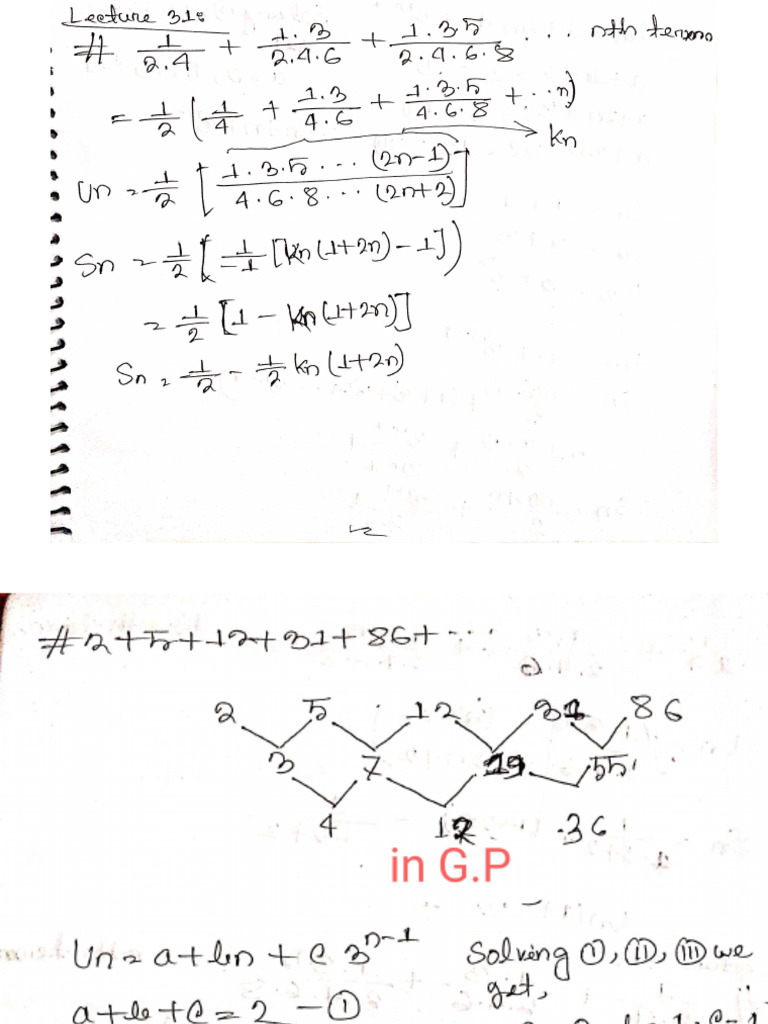 MTH 101 (Lecture - 32) by Mohuya | PDF