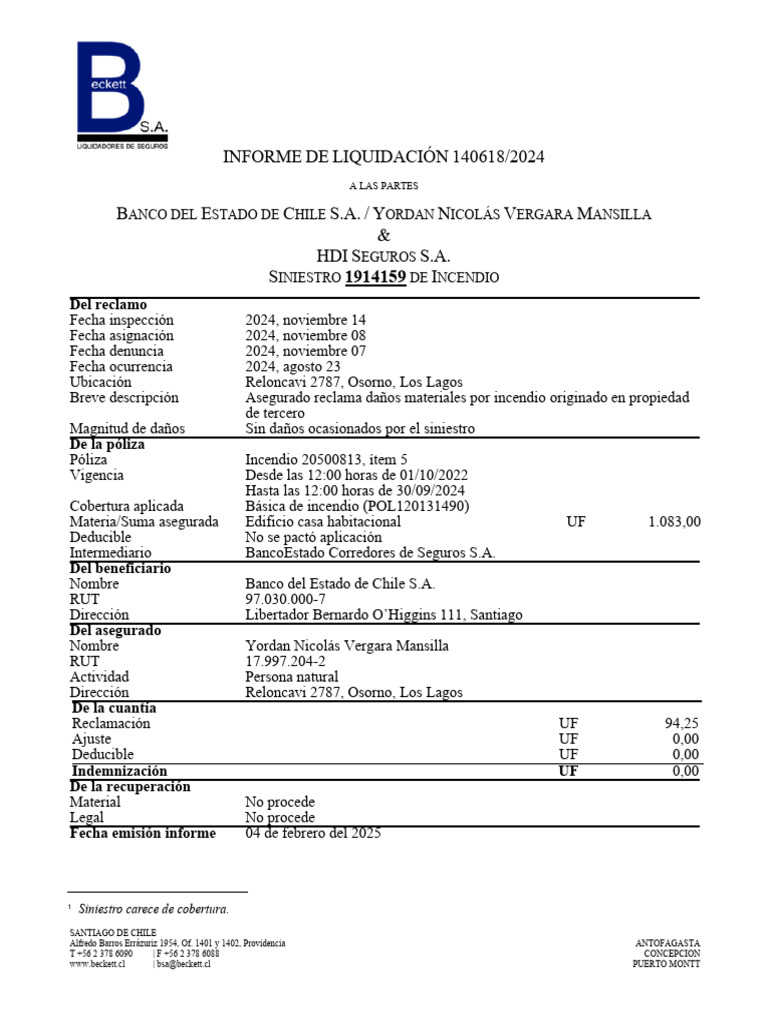 Documet 364334 | PDF | Póliza de seguros | Seguro