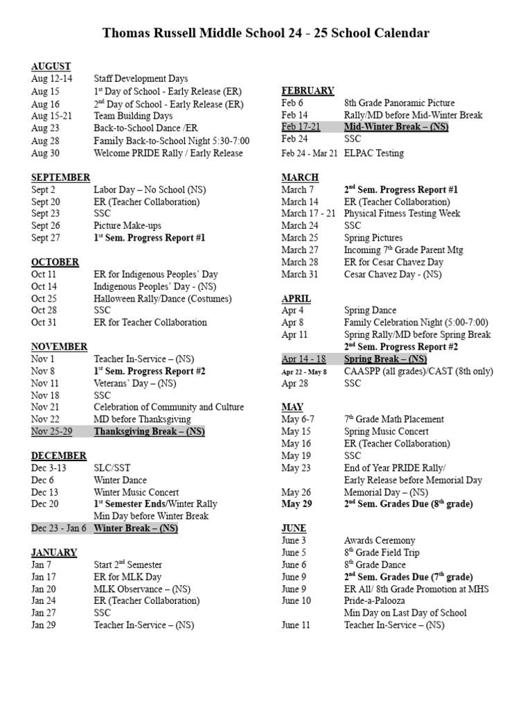 2024-2025 TRMS Student Handbook (FINAL) | PDF | Discrimination ...