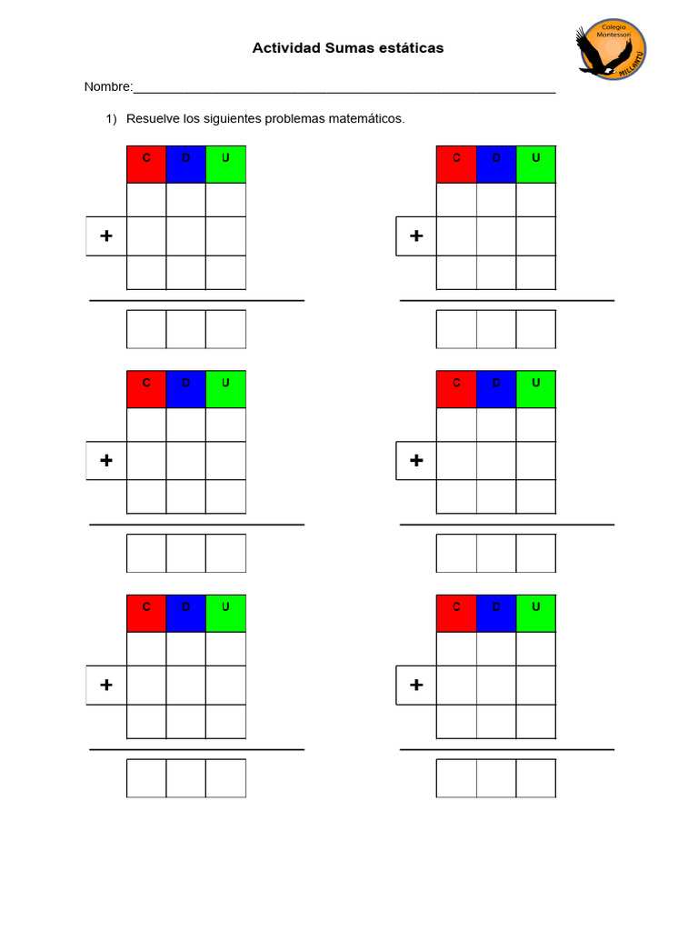 Evaluacion Mate 1° | PDF