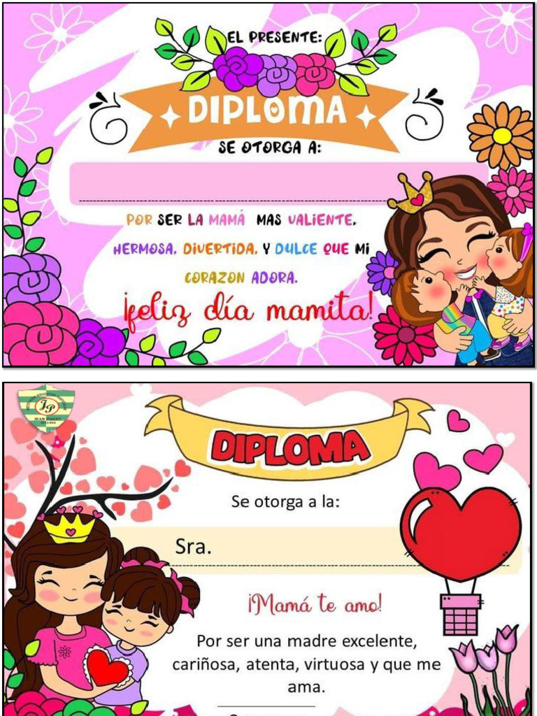 Ficha De Trabajo Del Dia De La Amdre Pdf