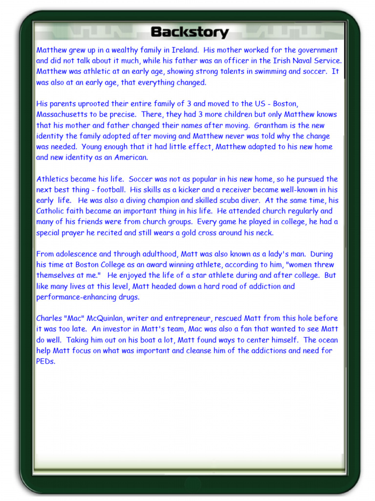 Matthew Grantham's Journey to Truth | PDF | Underwater Diving