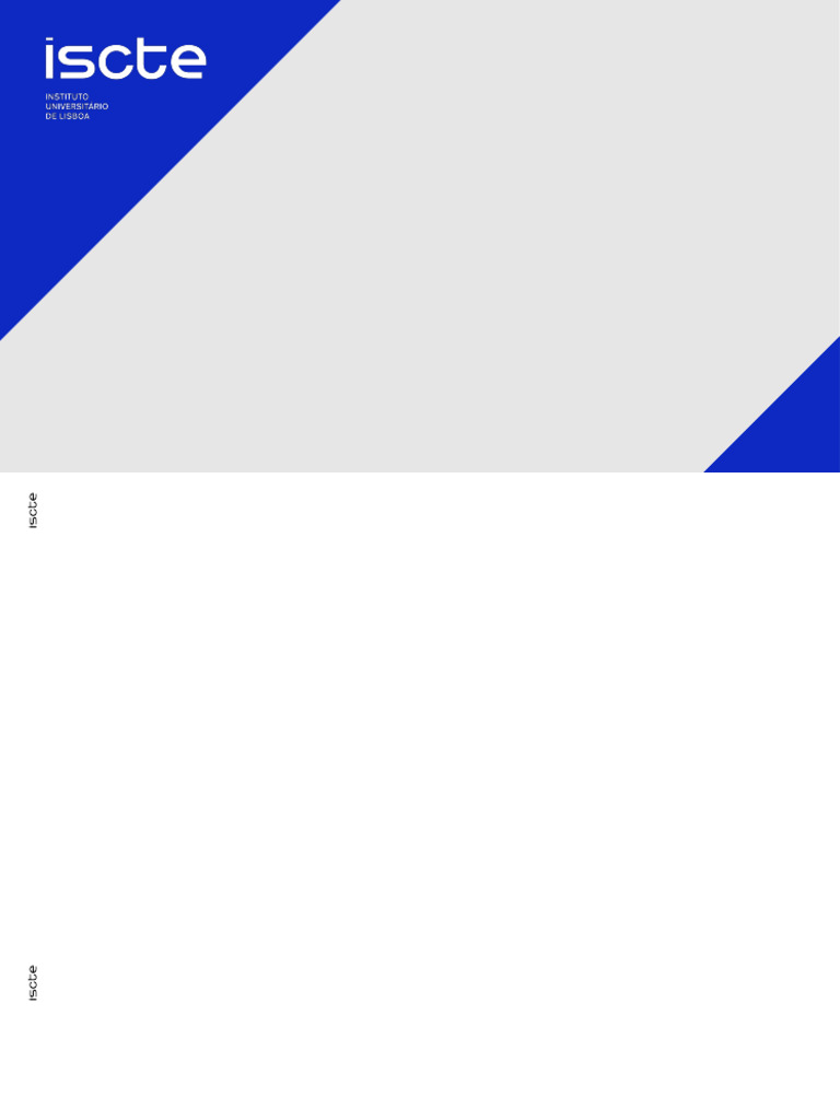 apresentacao_iscte_template | PDF