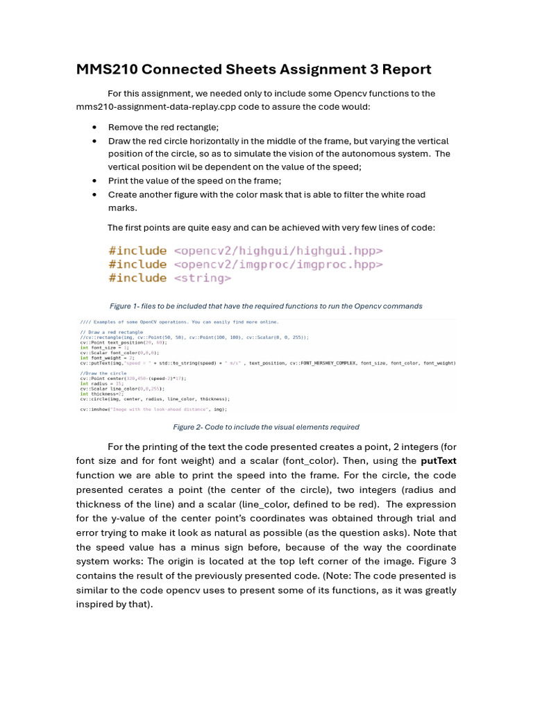 MMS210 Connected Sheets Assignment 3 José Borges | PDF | Graphics ...