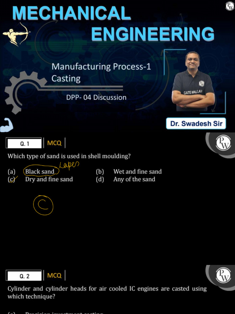 Casting - DPP 04 Discussion Notes | PDF