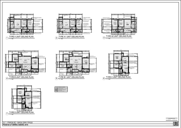 Unit Ceiling Finishes Plan | PDF | Architectural Design | Architecture