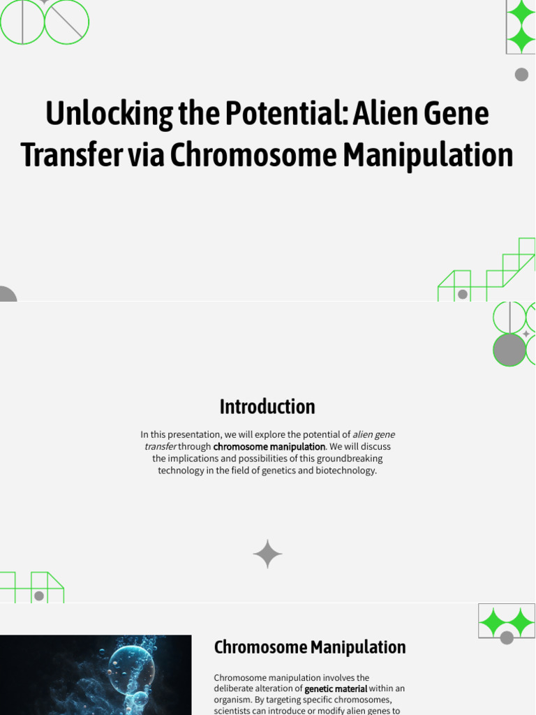 Slidesgo Unlocking The Potential Alien Gene Transfer Via Chromosome ...