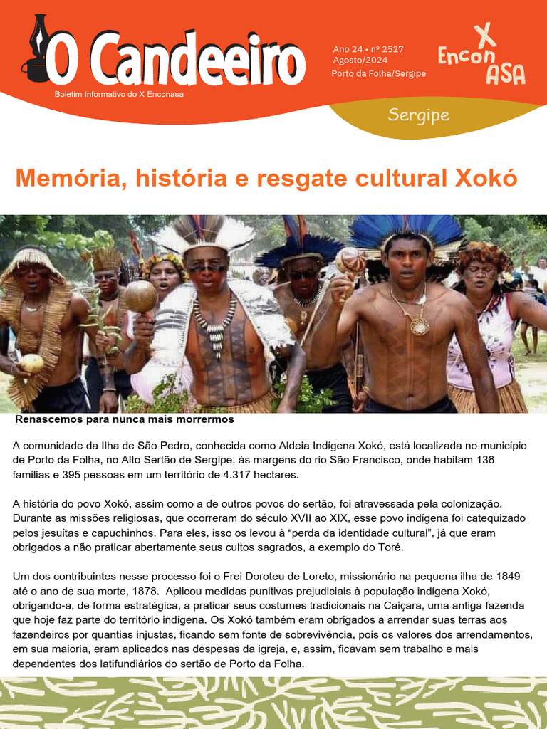 Resistência e Cultura do Povo Xokó | PDF | Povos indígenas