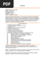Notatka Zemsta | PDF