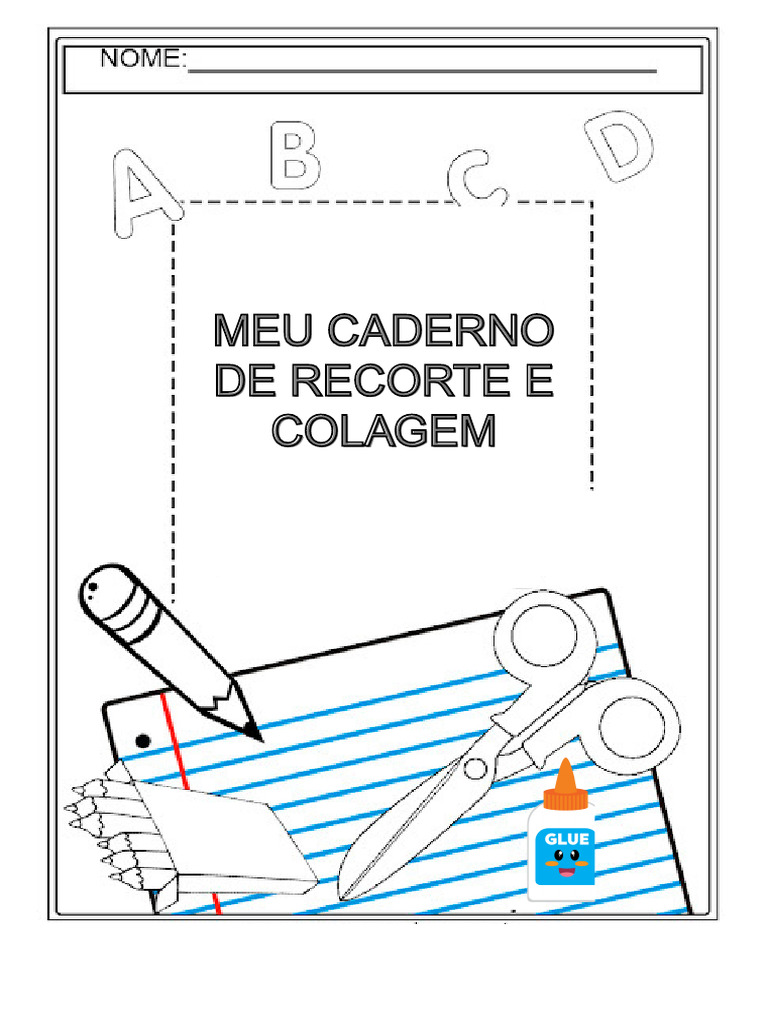 Atividades de Recorte e Colagem Infantil | PDF