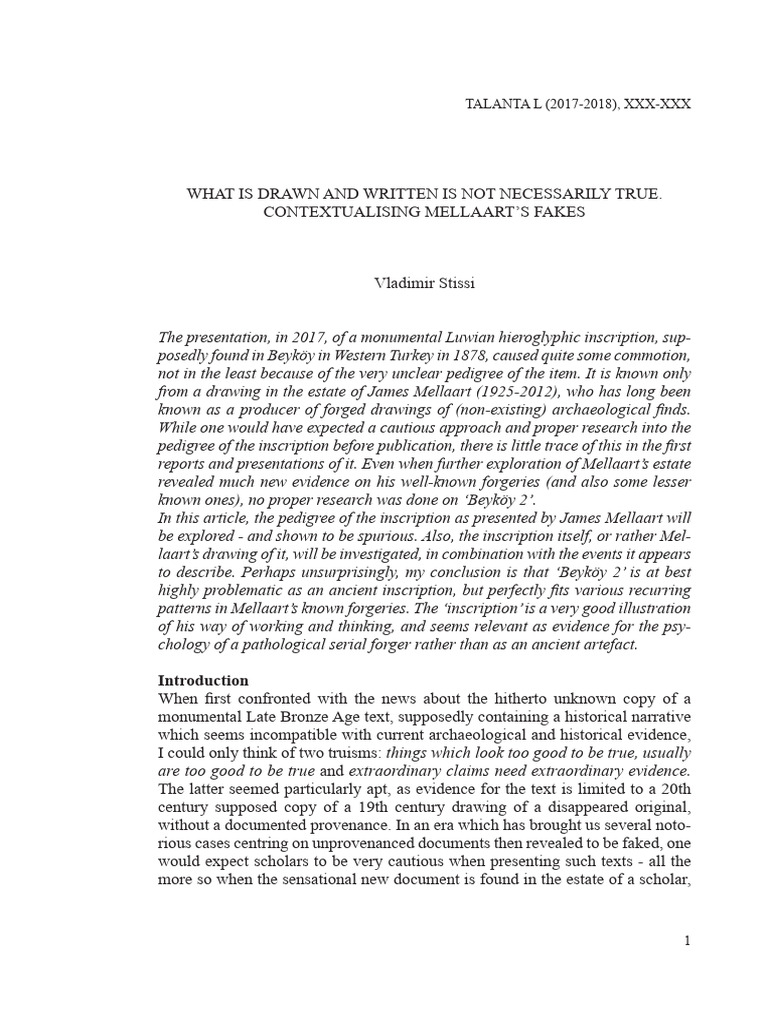 04-What Is Drawn and Written Is Not Necessarily True | PDF