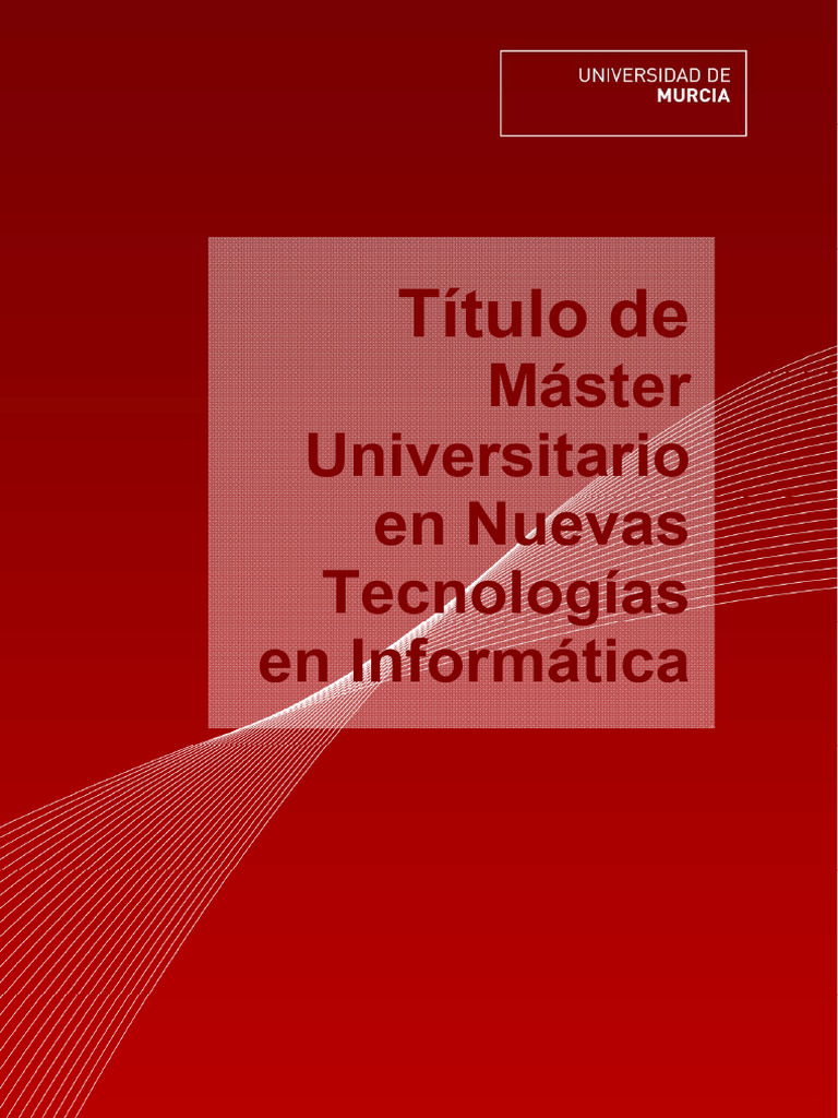 Master-Nuevas-Tecno-Informatica | PDF | Ciencias de la Computación | Informática