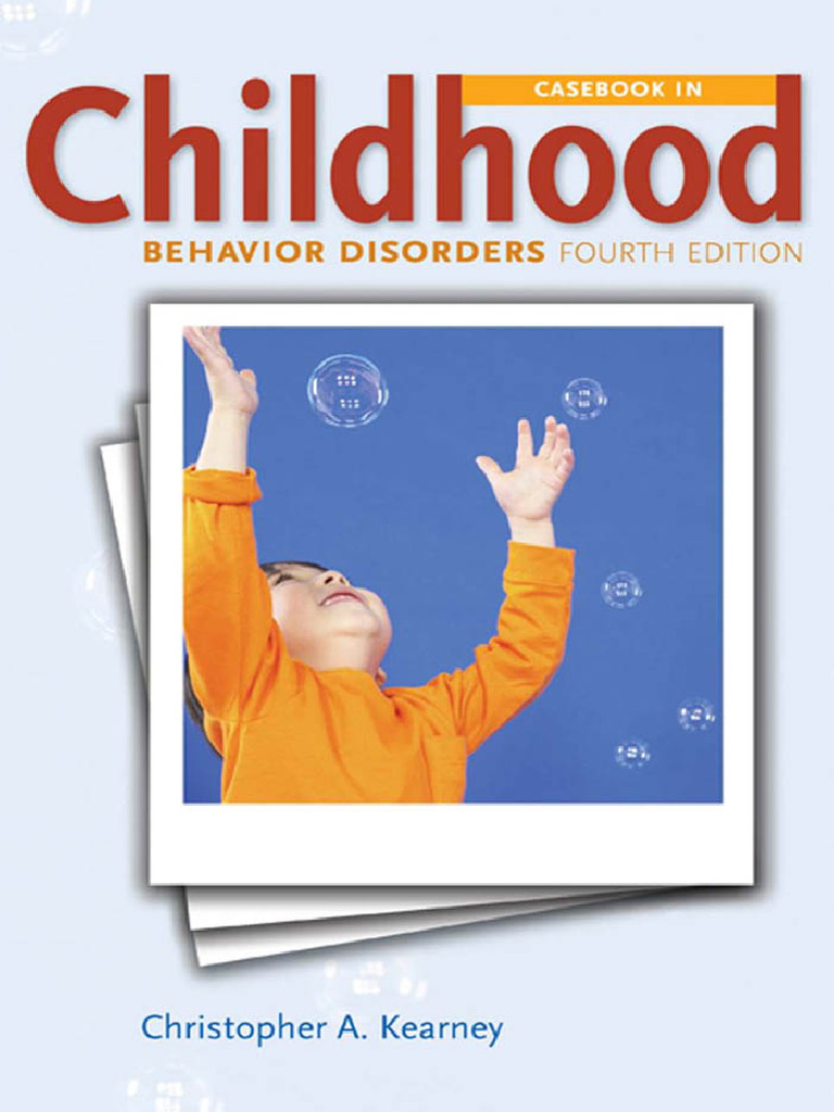 Casebook in Child Behavior Disorders 4th Ed 9780495604419 0495604410 ...