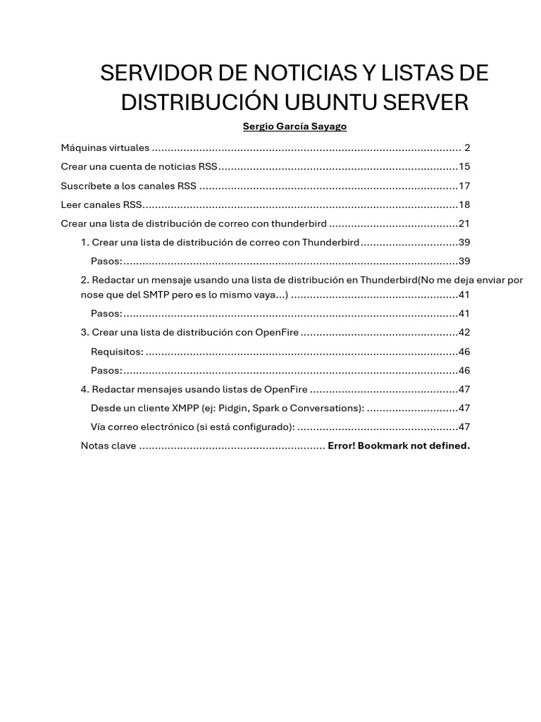 Servidor Noticias y Listas de Distribución Ubuntu Server | PDF | sistema de nombres de dominio ...
