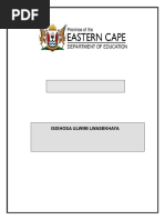 1 Isixhosa HL Worksheeet Notes Grade 11 Drama 11 Nathi Singabantu | PDF ...