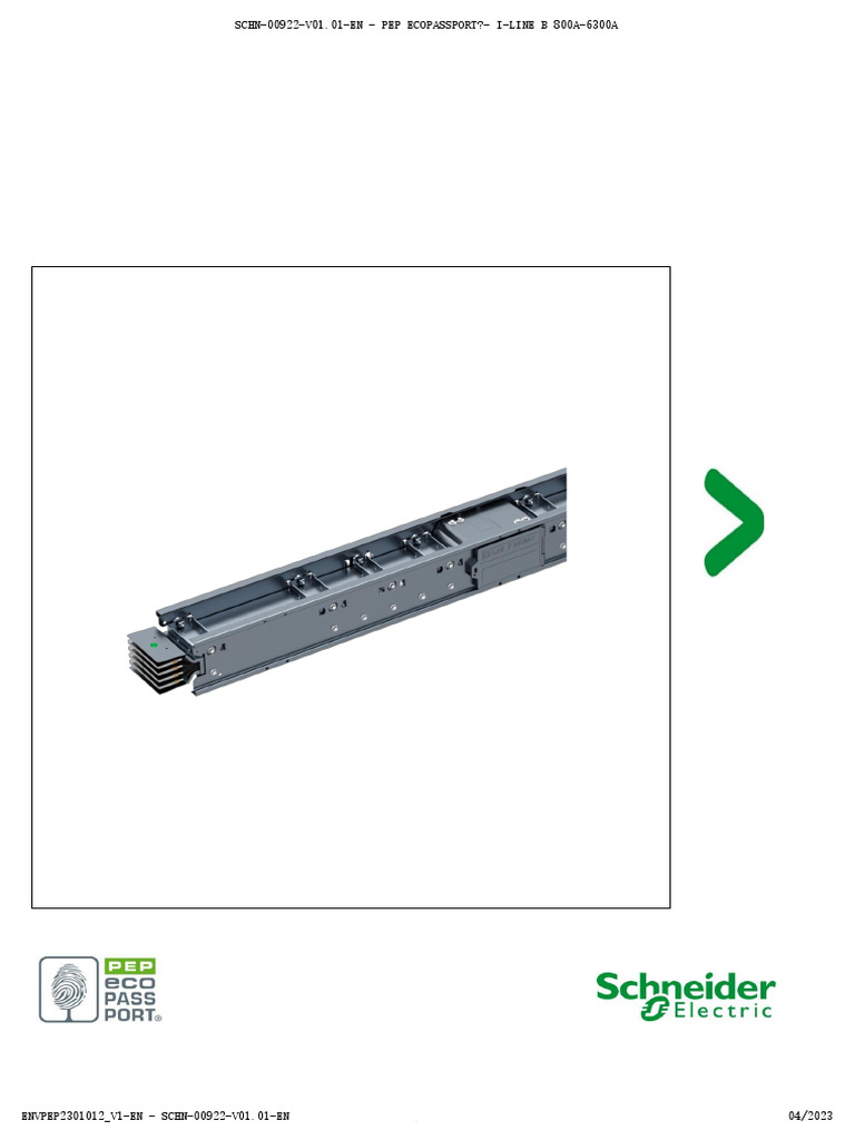 PEP Ecopassport SCHN 00922 V01.01 en | PDF | Life Cycle Assessment | Waste