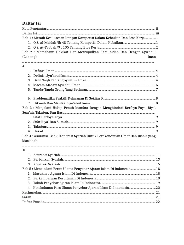 Makalah Bab 1-5 | PDF