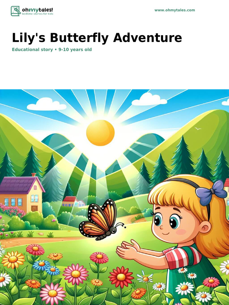 Lilys Butterfly Adventure | PDF | Natural Environment | Climate Change