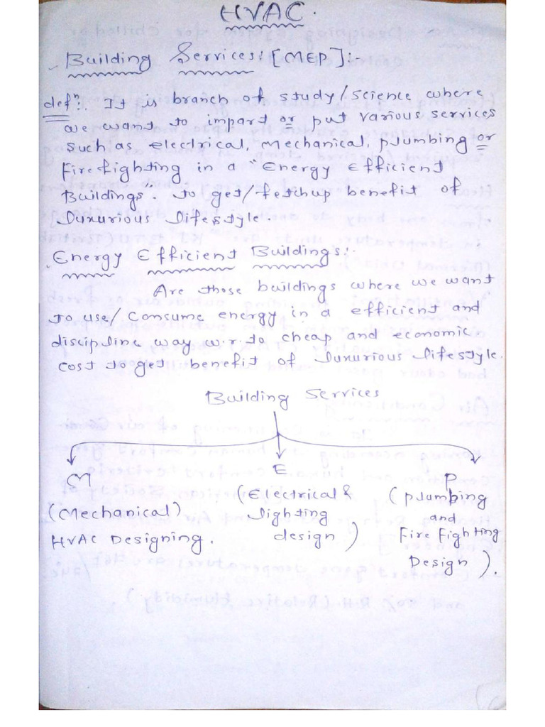Full Hvac Notes Part 1 PDF Free | PDF